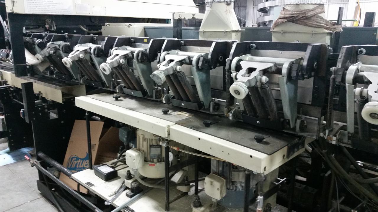 Lot #68: Harris UB11 Perfect Binder, 36 Station Gathering System ...